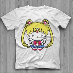 Hello Kitty Sailor Moon Crossover SVG And PNG Files For Anime Crafts ...