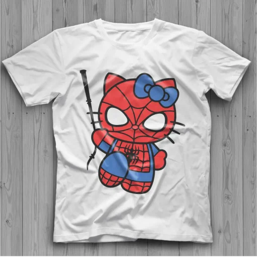 Hello Kitty Spider-Man SVG And PNG Files – SVG Fanart