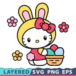 Cool 😎 Hello Kitty SVG, Transparent Sanrio PNG Clipart – SVG Fanart