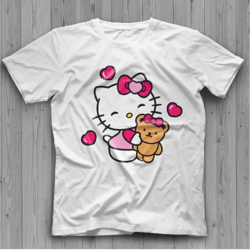 Hello Kitty And Teddy Bear SVG And PNG Files From Sanrio – SVG Fanart