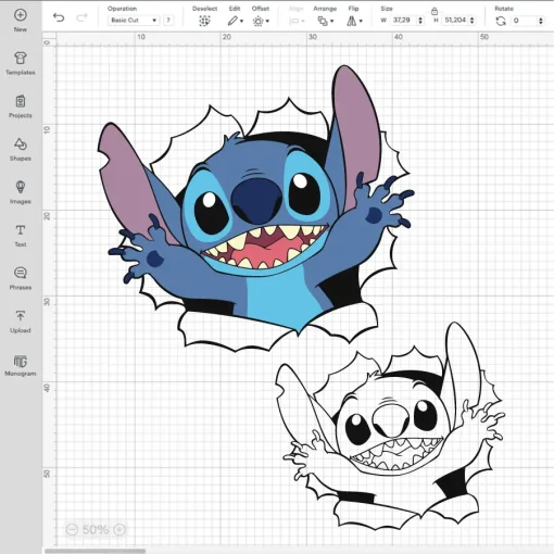 Stitch Breakthrough SVG And PNG Files From Disney Lilo And Stitch – SVG ...