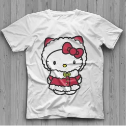 Hello Kitty Santa SVG, Transparent Christmas PNG – SVG Fanart