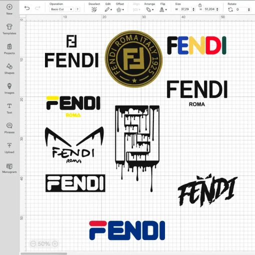 Fendi SVG Bundle, Transparent Dripping Logos PNG – SVG Fanart