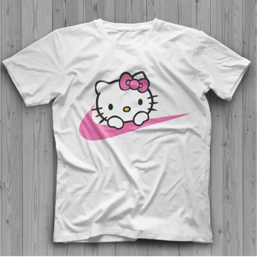 Hello Kitty Nike SVG, Transparent Sanrio Sports PNG Swoosh – SVG Fanart