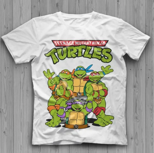 Teenage Mutant Ninja Turtles SVG, Transparent TMNT PNG Cartoon - SVG Fanart