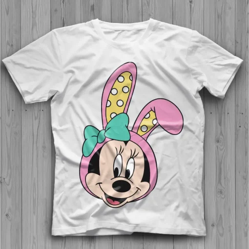 Easter Mickey Minnie Mouse PNG, Disney Bunny Ears SVG, Cartoon Clipart ...