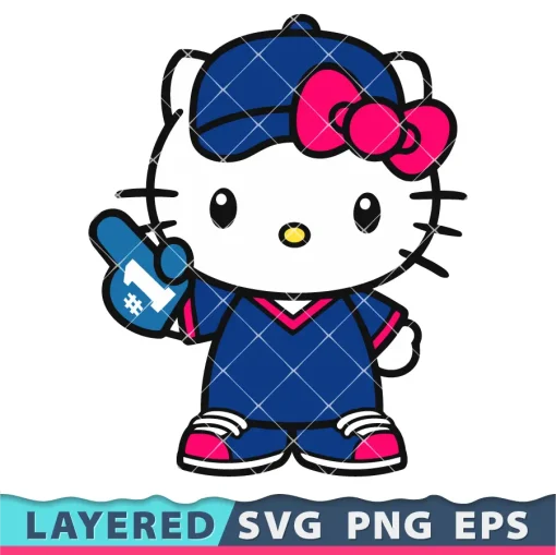 Hello Kitty Football SVG, Transparent Sports Hello Kitty PNG Clipart ...