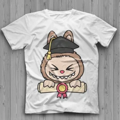 Labubu Graduation PNG, Labubu SVG Clipart, Labubu Graduate Cricut ...