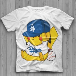 Pikachu Dodgers PNG Clipart, MLB SVG, Pokémon Cricut – SVG Fanart