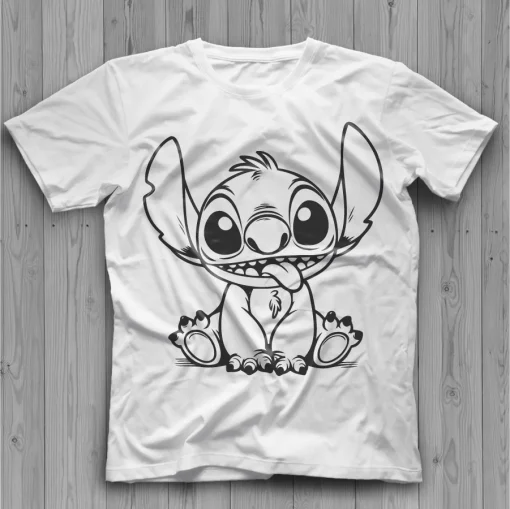 Stitch Tongue Out 😛 SVG, Disney Funny PNG, Silly Stitch – SVG Fanart