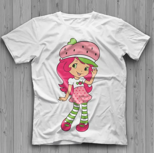🍓 Strawberry Shortcake SVG PNG, Cartoon Character Cricut – SVG Fanart