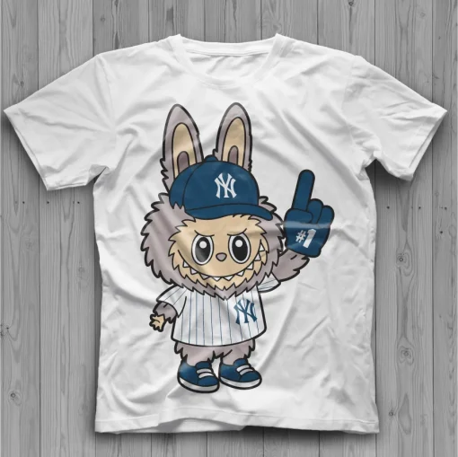 Labubu Yankees ⚾ PNG, MLB Design Cricut SVG, Labubu Clipart – SVG Fanart