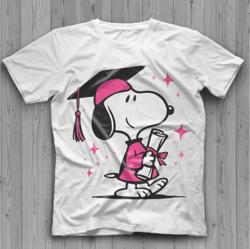 Snoopy Graduation PNG, Peanuts SVG, Graduate Snoopy Clipart – SVG Fanart