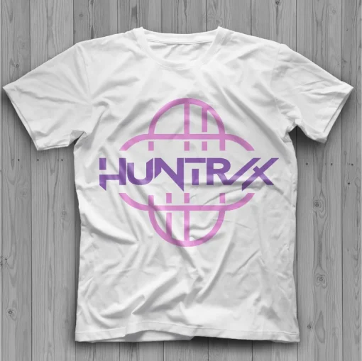 Huntrix Logo SVG PNG, Pink Purple 💜 Layered - SVG Fanart